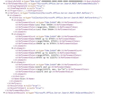 How To Get Search Refiners Using Rest Api