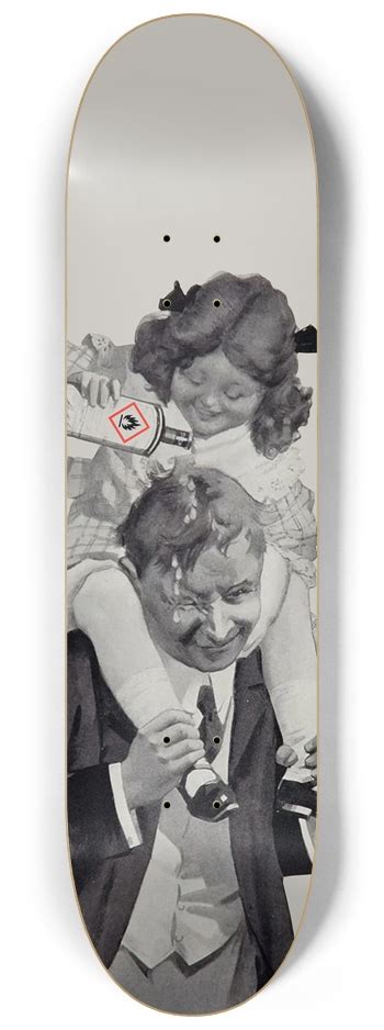 Flammable 8 1 4 Skateboard Deck By Digoutthesky Skateboards