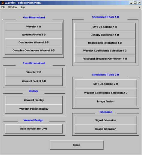 One Dimensional Analysis Using The Graphical Interface Using Wavelets Wavelet Toolbox