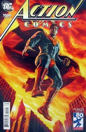 Action Comics 1000 Variant 1970s Cover Jim Steranko Dc Comics