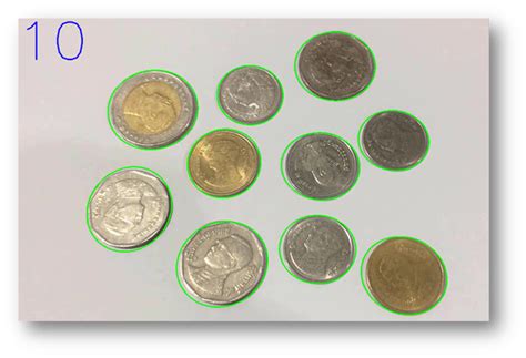 Coin Segmentation Python Opencv By Kong Ruksiam Medium