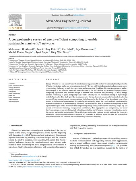 Pdf A Comprehensive Survey Of Energy Efficient Computing To Enable Sustainable Massive Iot