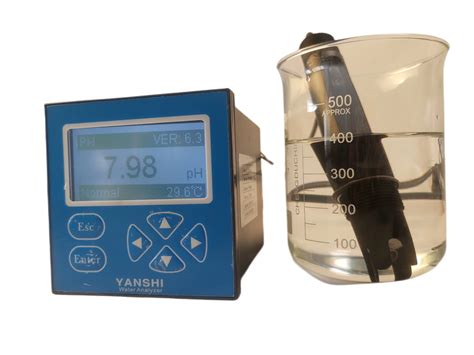 Intelligent Industrial Water Treatment Industry PH Sensor Electrode Probe PH Meter Analyzer