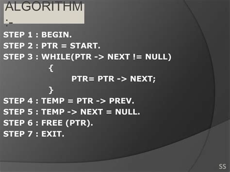 Doubly Linked List Operations Algorithms Ppt