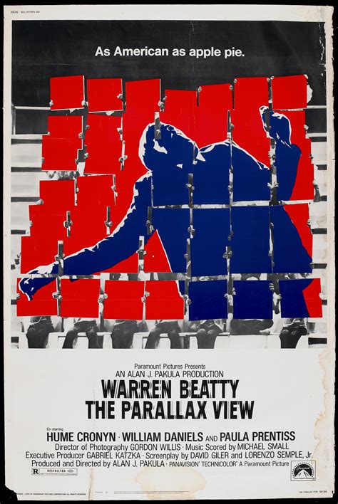 The Parallax View Movie Poster Fonts In Use