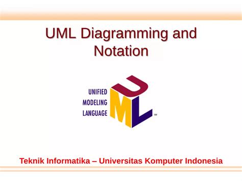 Pdf Uml Diagramming And Notation Unikom Diagramming And · Uml