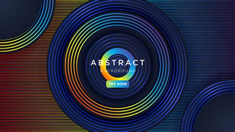 추상 그라데이션 다채로운 기하학적 형상 원 배경 현대 미래지향적 배경 방문 페이지 책 표지 브로셔 전단지 잡지 모든 브랜딩 배너 헤더 프리젠 테이션 및 벽지 배경에 사용할