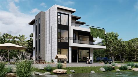 四川德阳丨三层现代风格别墅