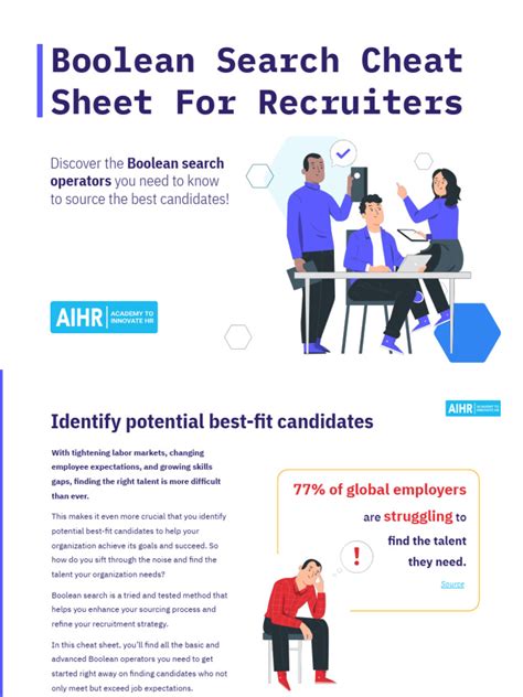 Aihr Boolean Search Cheat Sheet Pdf