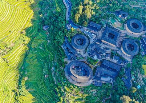 Yongding Tulou Fujian Chuxi Tulou Cluster And Getting From Xiamen
