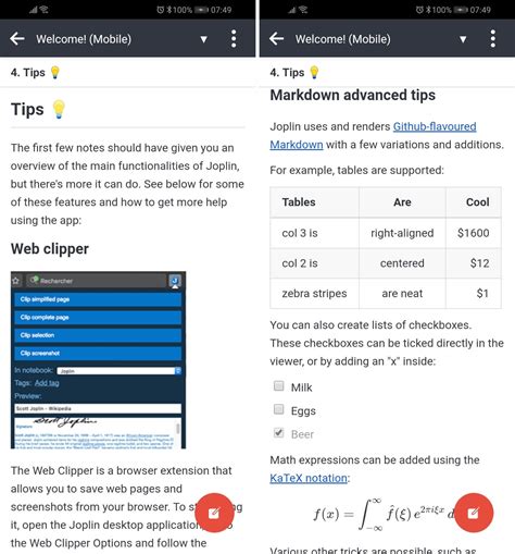 Best Free Android Apps Joplin Note Taking And To Do Application