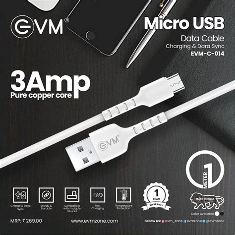 Usb Data Cable Evm C 014 At Best Price In Ranchi By Punjab Electronics Id 2849496832230