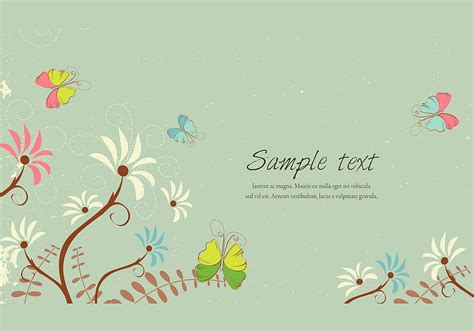 추상 꽃 배경 벡터 Eps Ai Uidownload