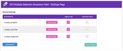 Divi Multiple Selection Drop Down Field Add On Gravity Extra