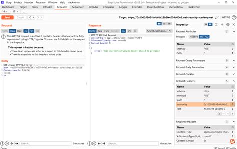 Burpsuit 靶场 Request Smugglingburpsuite靶场 Csdn博客