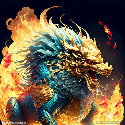 神话麒麟设计图绘画书法文化艺术设计图库昵图网