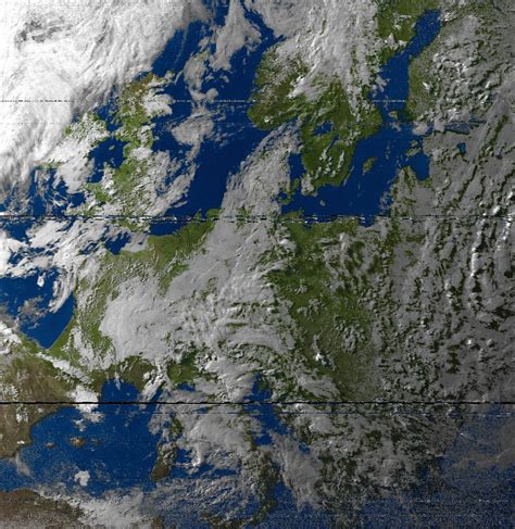Got My First Successful NOAA APT Signal Reception Within City With RTL SDR Blog Kit And Created