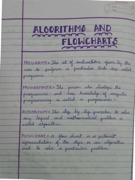 Algorithms And Flowcharts Computers Pdf