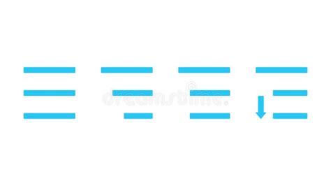 Set Of Isolated Drop Down Icon UI And UX Element Of App And Web Stock Photo Illustration Of