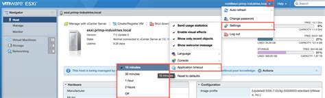 Vsphere Session Timeout Overview