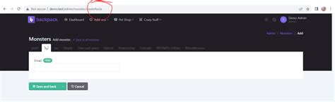 Bug Tabs On Hebrew Not Working · Issue 5256 · Laravel Backpackcrud