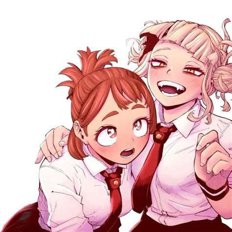 Toga And Uraraka Toga Cute Drawings My Hero Academia Manga