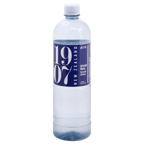 1907 New Zealand Artesian Bottled Water 1 Liter Kroger