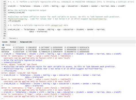 Solved How Do You Correct The Following In R Error In Chegg Com