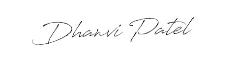 78 Dhanvi Patel Name Signature Style Ideas Wonderful Online Signature