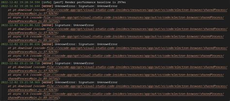 Signature Unknownerror · Issue 164726 · Microsoftvscode · Github