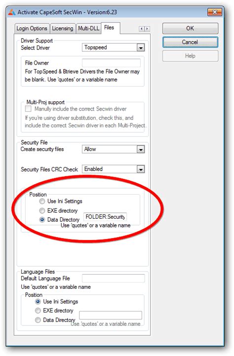 using propath with secwin