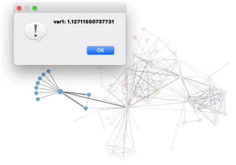 javascript r networkd3 click action to show information from node