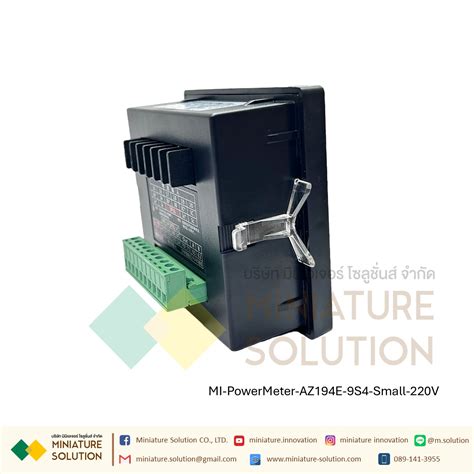 Power Meter Rs485 Modbus Rtu [ขายดี] Singel Phase 220vac Digital Multi Function Opening 91 91