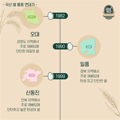[米식 연구실] 국산 쌀 품종 연대기 살펴보기 네이버 포스트