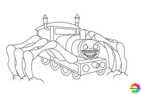 25 Choo Choo Charles Ausmalbilder Kostenfreier Download