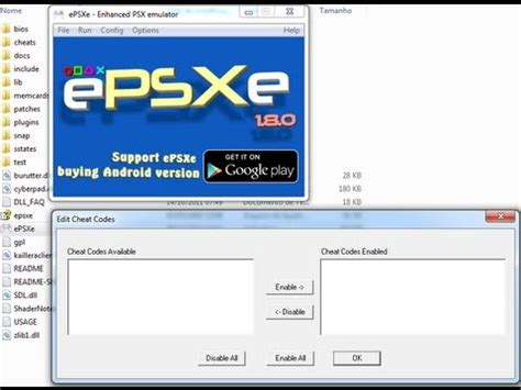 Epsxe 1 8 1 9 Cheats Tutorial YouTube