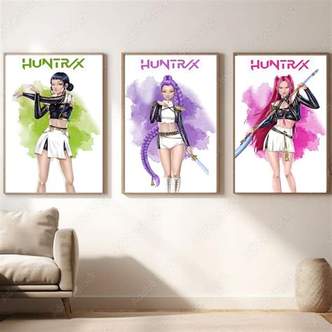 Kpop Demon Hunters Toy A Rumi And Mira Of Zoey Etsy España