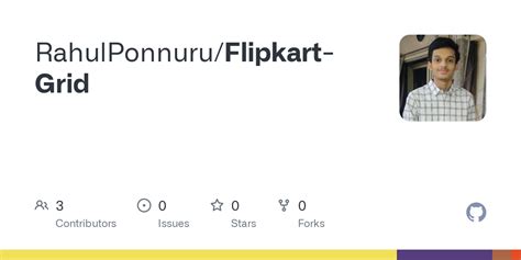 Github Rahulponnuruflipkart Grid