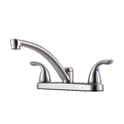 Stainless Steel Pfirst Series G135 700s 2 Handle Kitchen Faucet