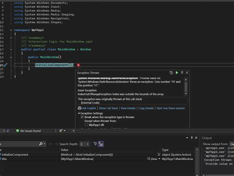 C Why Systemwindowsmarkupxamlparseexception Provide Value On