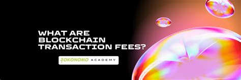 What Are Blockchain Transaction Fees Tokonomo Academy