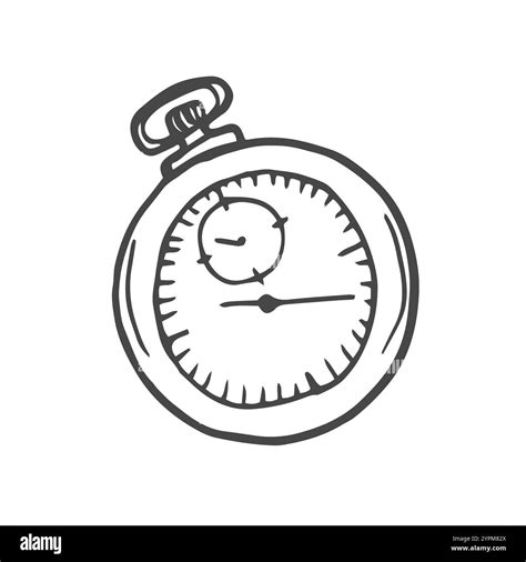 Doodle Style Compass Illustration In Vector Stock Vector Image And Art