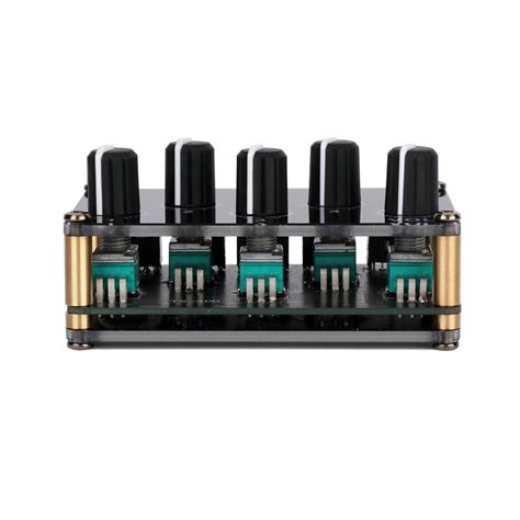 Passive Audio Mixer Circuit Stereo Mixer Audio 2 Input 4 Output Push