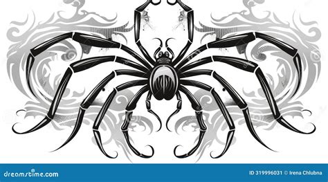 Tarantula Illustration Portraying Artistic Creativity And Symbolism