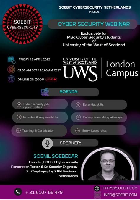 Cybersecurity Careergrowth Jobopportunities Entrepreneurship… Soenil Soebedar