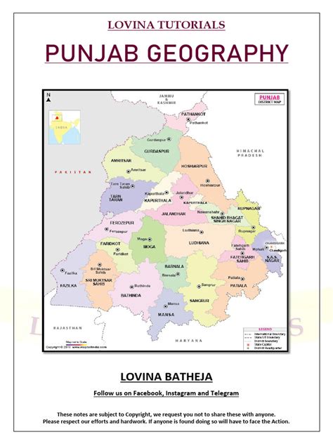 Punjab Geography Pdf