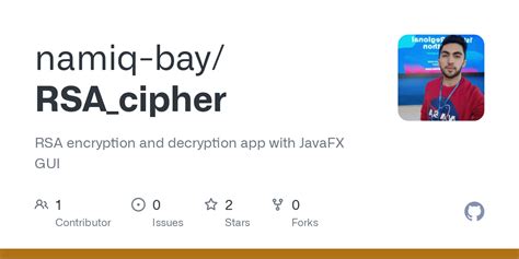 GitHub Namiq Bay RSA Cipher RSA Encryption And Decryption App With