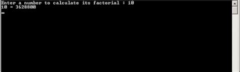c programming tutorials wap to find factorial of a given number