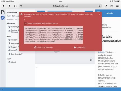 Feature State Of Ios Support · Issue 869 · Pybrickssupport · Github