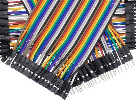 Дроти для ардуіно для макетних плат 10 см тато мама Перемичка дюпонт 40шт Id 1831869642 цена